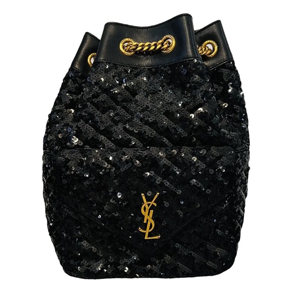 Yves Saint Laurent | Bags | Ysl Sequin Backpack | Poshmark